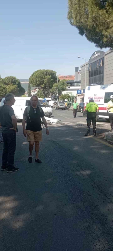 Menteşe’de trafik kazası: 1 yaralı